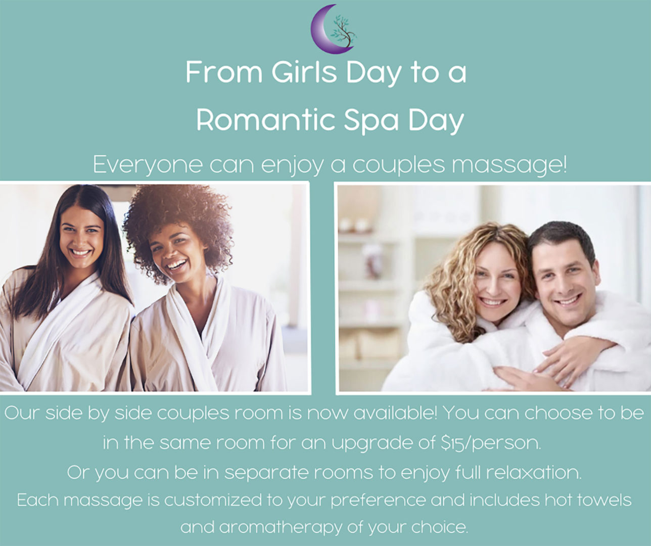 Couples Massage | Moonstone Massage